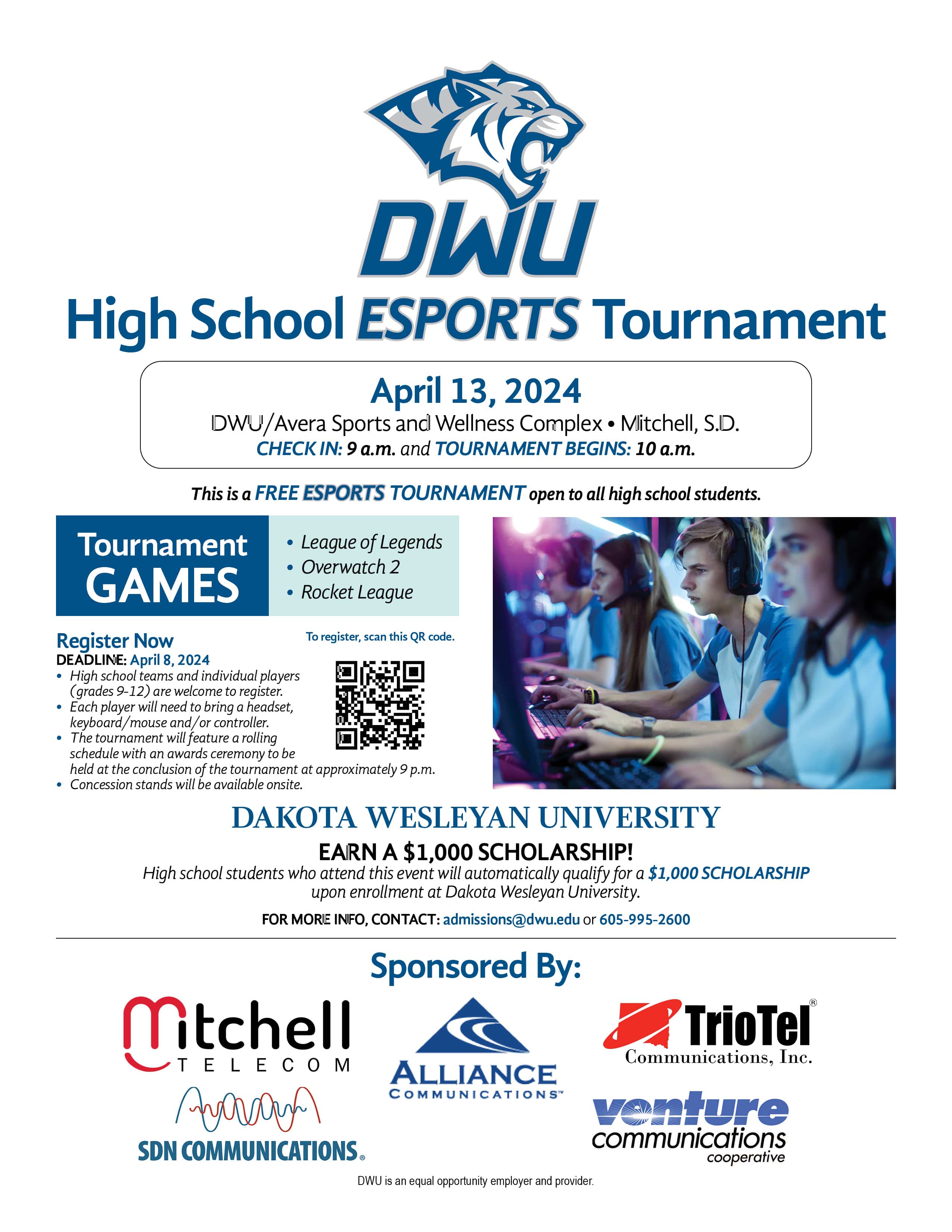 DWU to host first-ever high school esports tournament